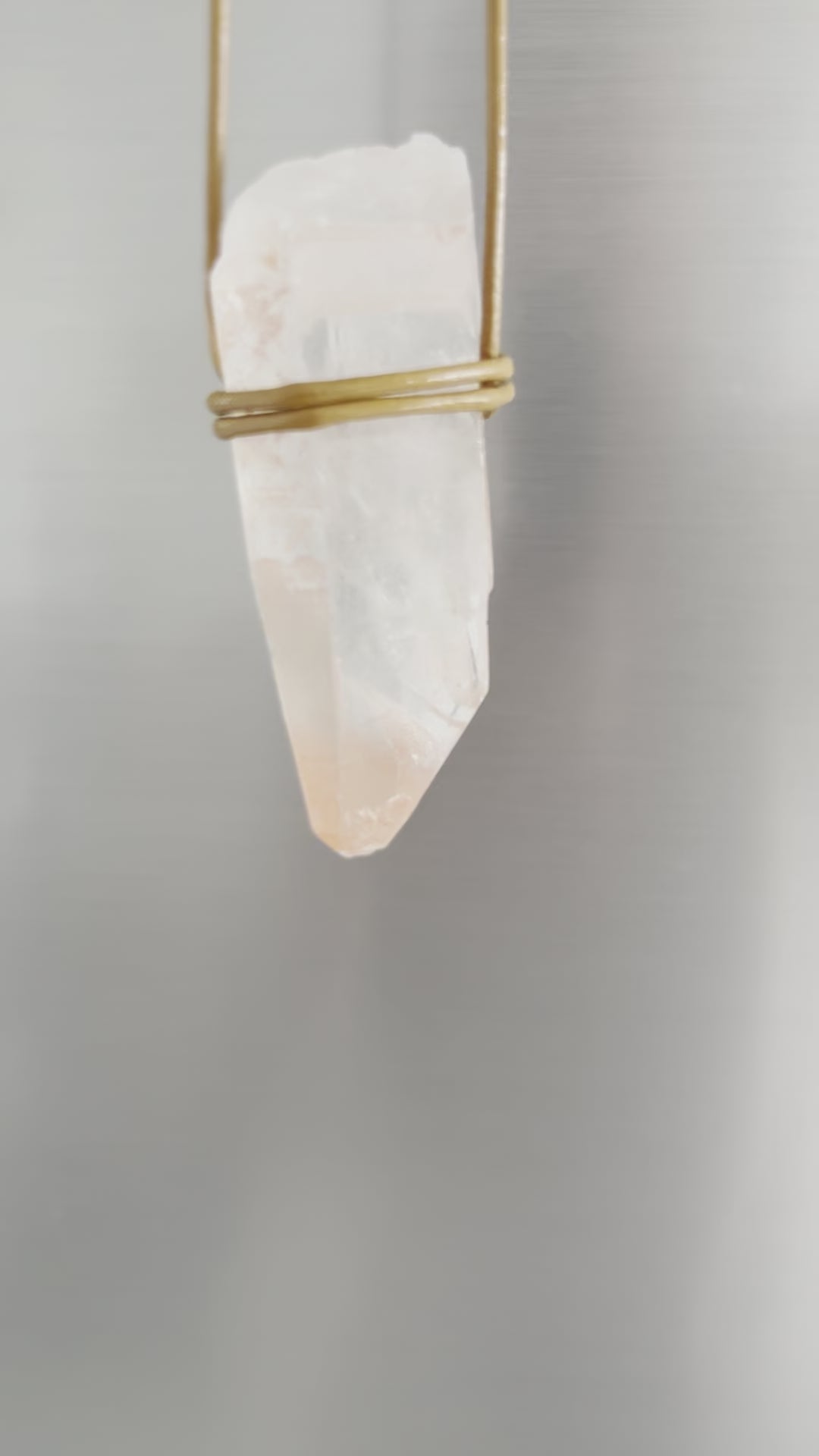 Lemurian Pink Quartz Talisman Necklace | VIBRA Origin – VIBRA ORIGIN